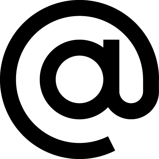 At symbol icon svg png free download