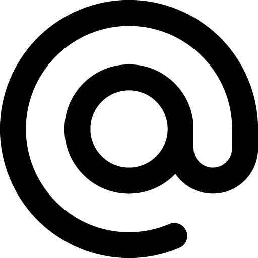 At symbol icon svg png free download - 2