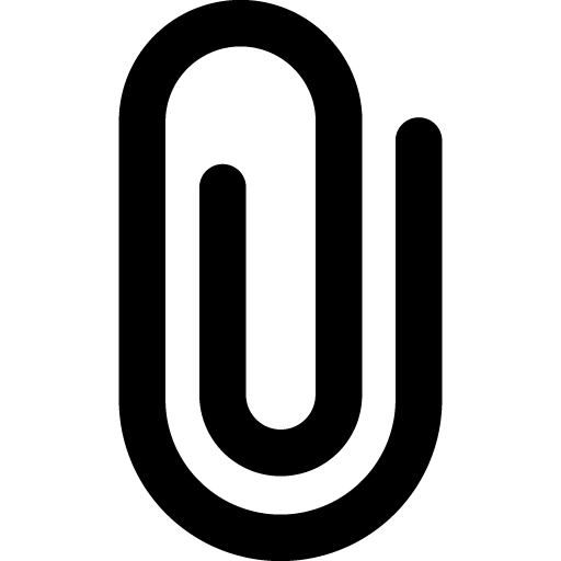 Attach outline icon svg png free download