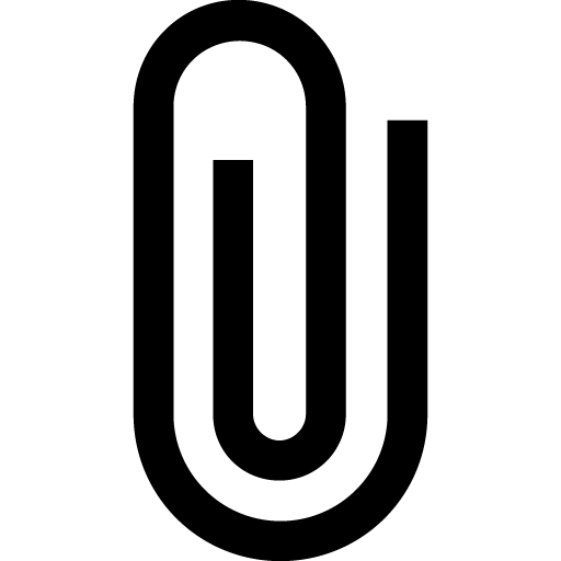 Attach icon svg png free download