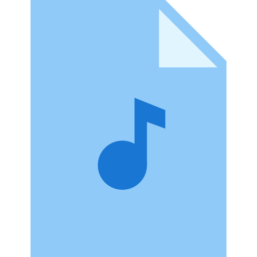 Audio file icon svg png free download