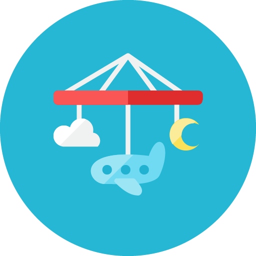 Baby mobile icon svg png free download