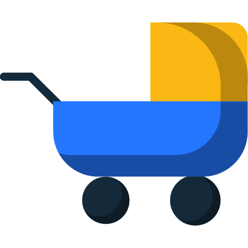 Baby stroller icon svg png free download
