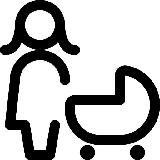 Baby trolley icon svg png free download - 3