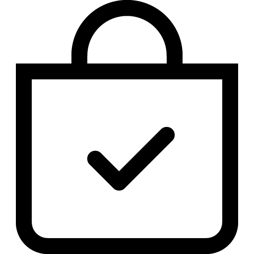 Bag check icon svg png free download - 2