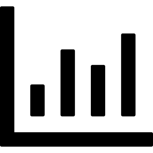 Bar chart icon svg png free download - 5