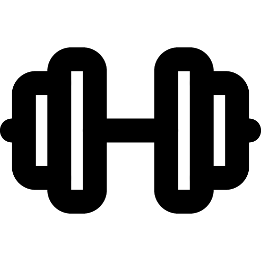 Barbell icon svg png free download