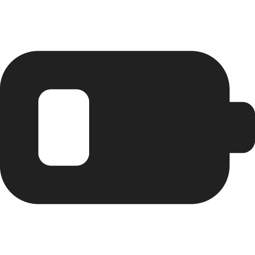 Battery 2 icon svg png free download - 3