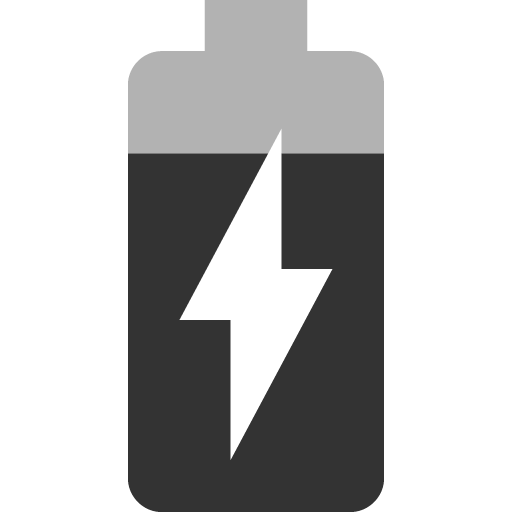 Battery charging 90 icon svg png free download