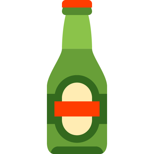 Beer bottle icon svg png free download