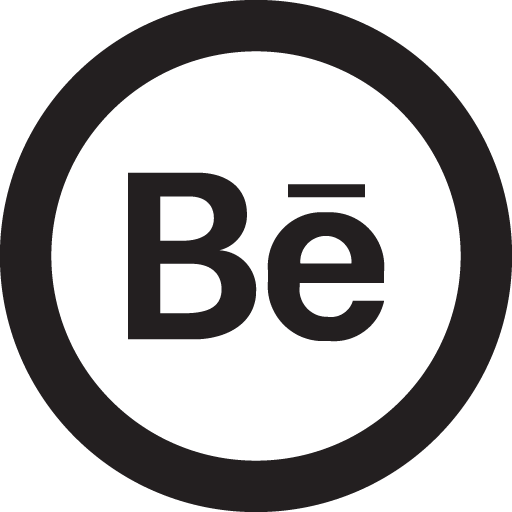 Behance outline icon svg png free download