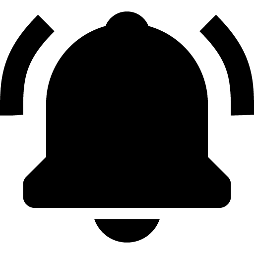 Bell ring icon svg png free download