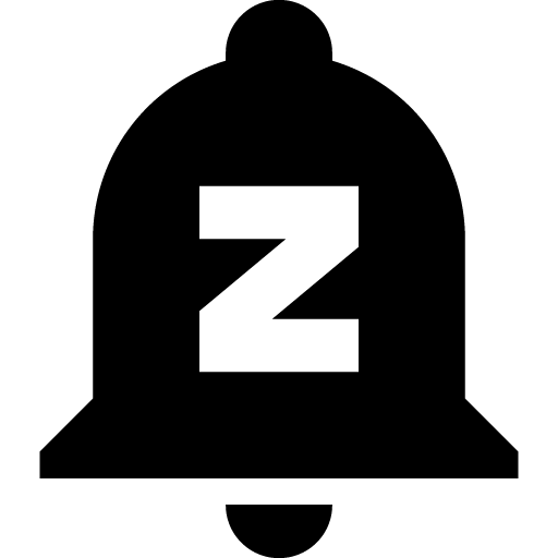 Bell sleep icon svg png free download