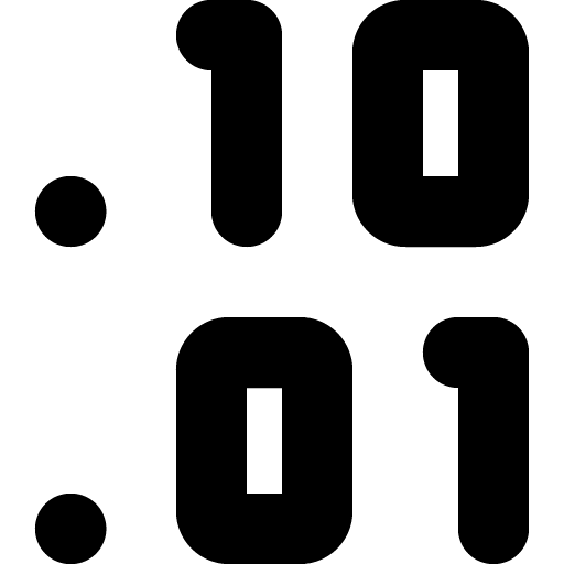 Binary icon svg png free download