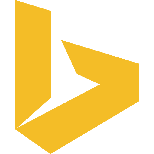 Bing icon svg png free download - 4