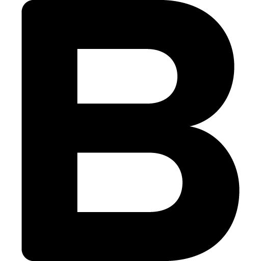 Bold icon svg png free download - 10