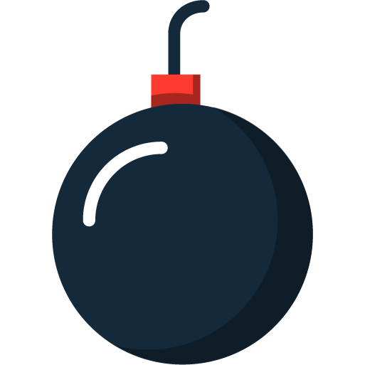 Bomb icon svg png free download - 7