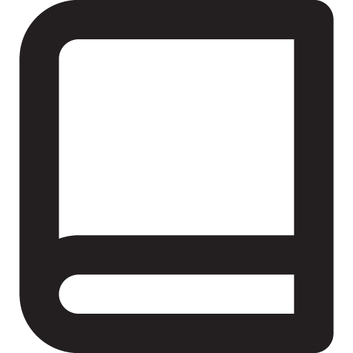 Book outline icon svg png free download - 2