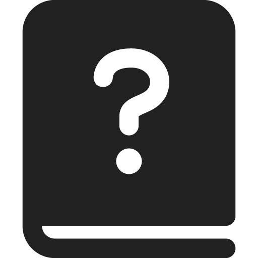 Book question mark icon svg png free download