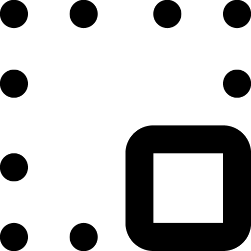 Box align bottom right icon svg png free download