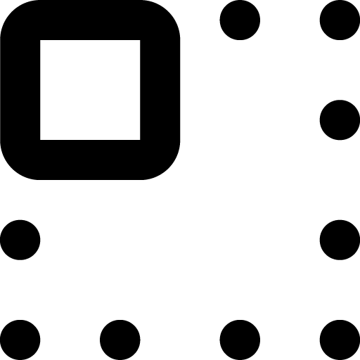 Box align top left icon svg png free download