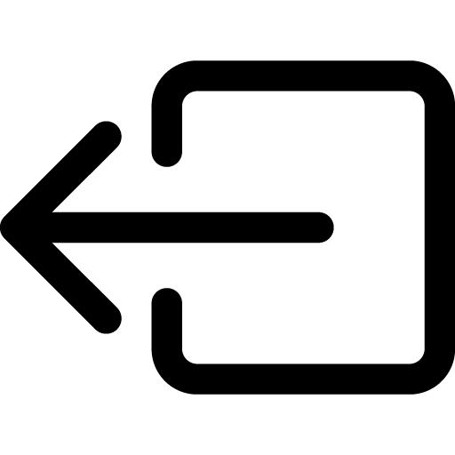 Box arrow left icon svg png free download