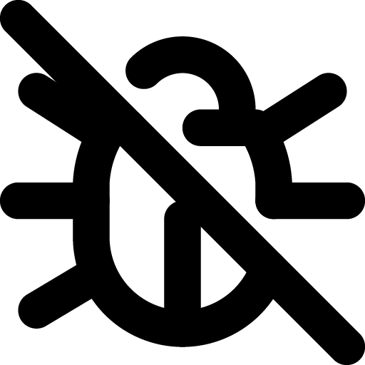 Bug off icon svg png free download