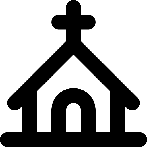 Building church icon svg png free download