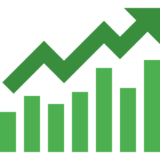 Bullish icon svg png free download