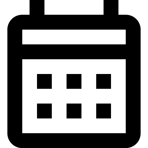 Calendar month outline icon svg png free download