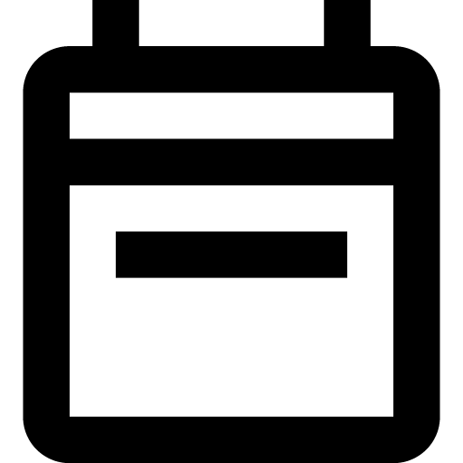 Calendar week outline icon svg png free download