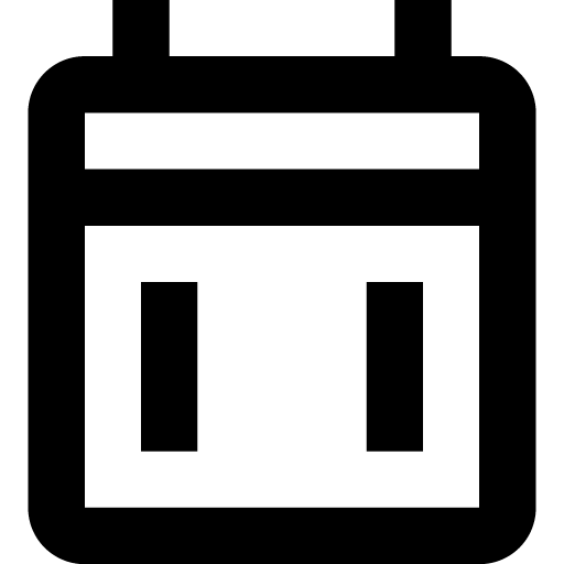 Calendar weekend outline icon svg png free download