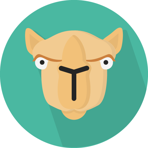 Camel icon svg png free download
