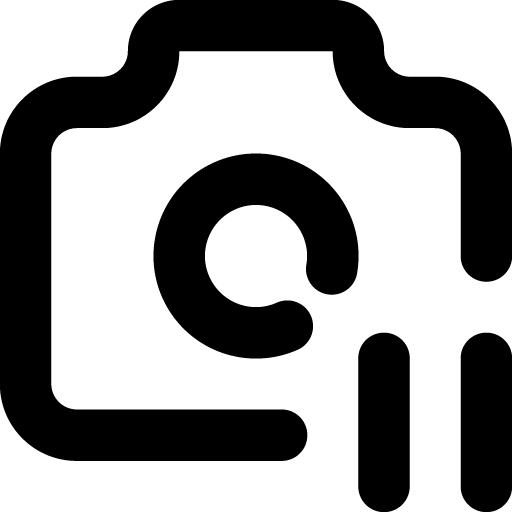 Camera pause icon svg png free download