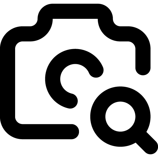 Camera search icon svg png free download