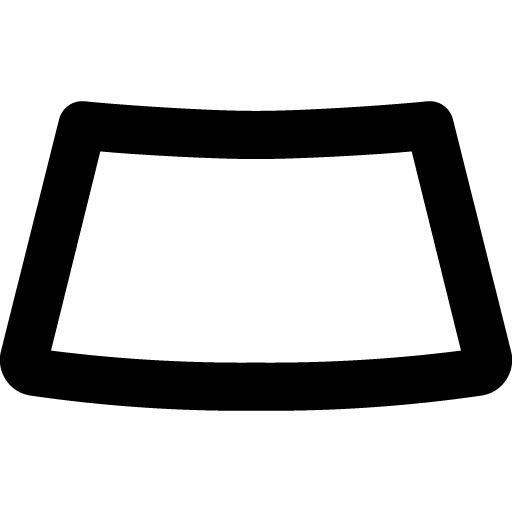 Car windshield outline icon svg png free download