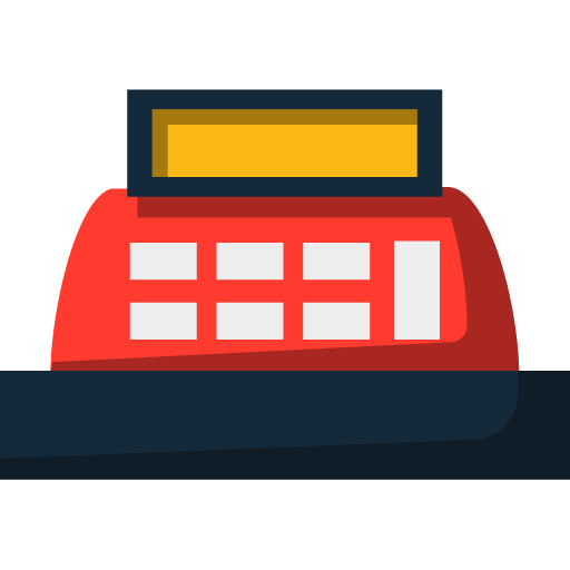 Cashier register icon svg png free download