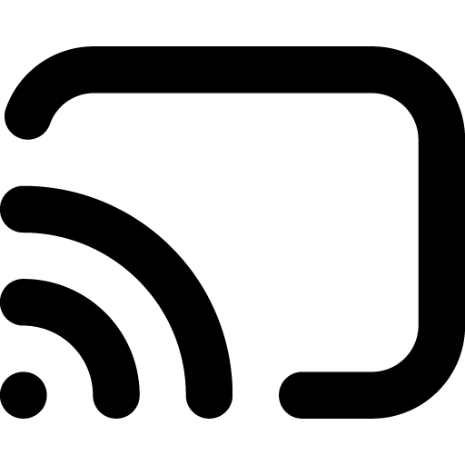 Cast icon svg png free download - 5