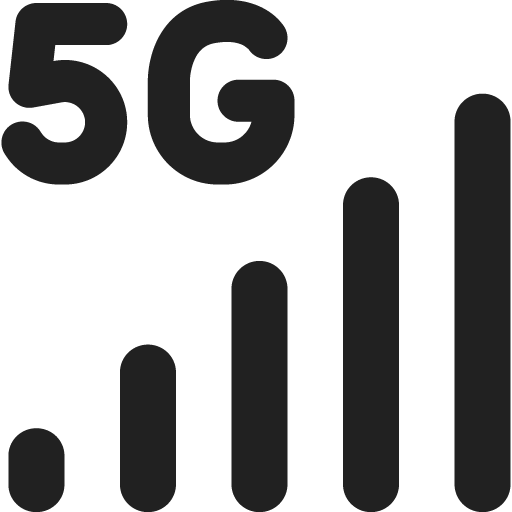 Cellular 5g icon svg png free download