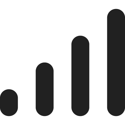 Cellular data 2 icon svg png free download