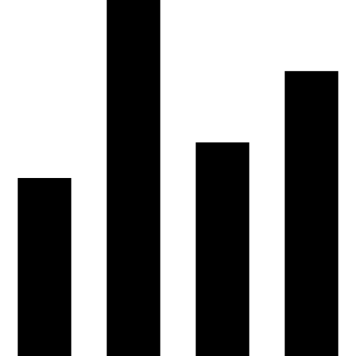 Chart bar icon svg png free download - 3