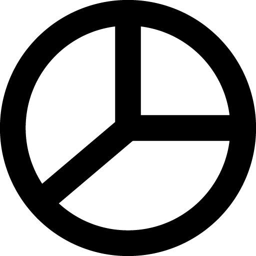 Chart pie 3 icon svg png free download