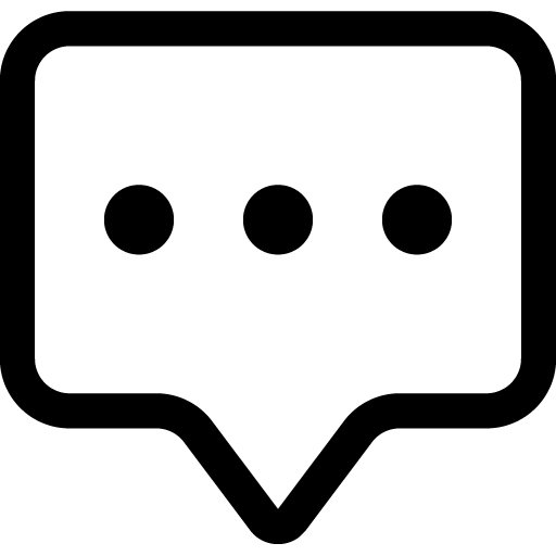 Chat square dots icon svg png free download - 3