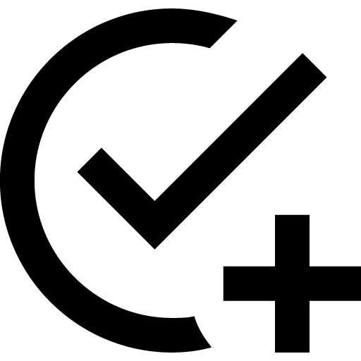 Checkbox marked circle plus outline icon svg png free download