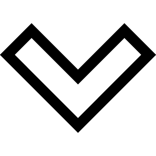 Chevron bottom icon svg png free download