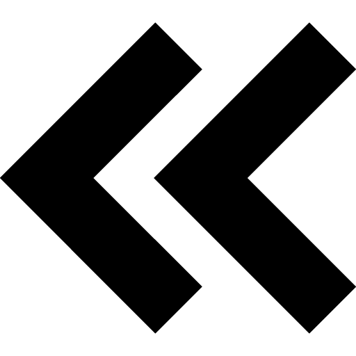 Chevrons left icon svg png free download - 4