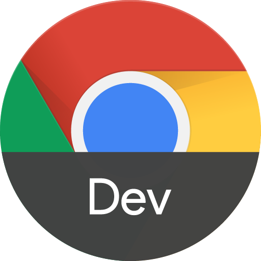 Chrome dev icon svg png free download