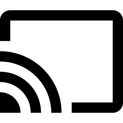 Chromecast icon svg png free download