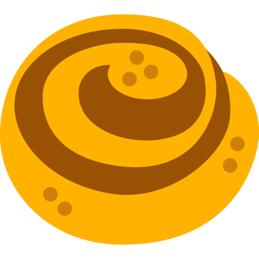 Cinnamon roll icon svg png free download