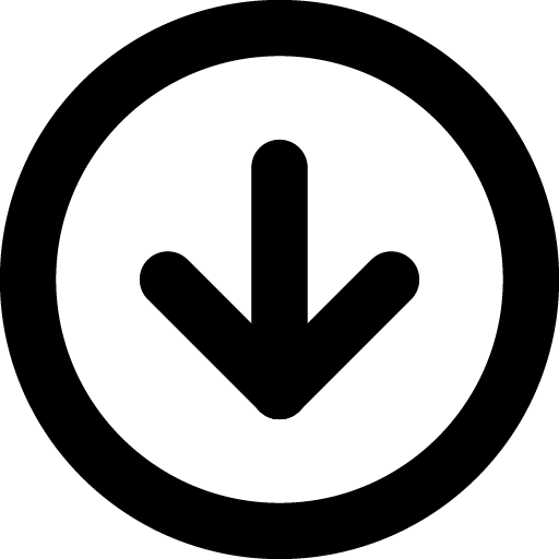 circle arrow down 3 - Download free icon